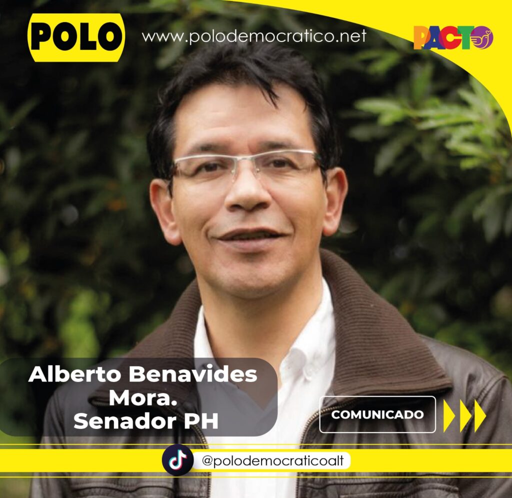 Alberto Benavides Mora, Senador PH